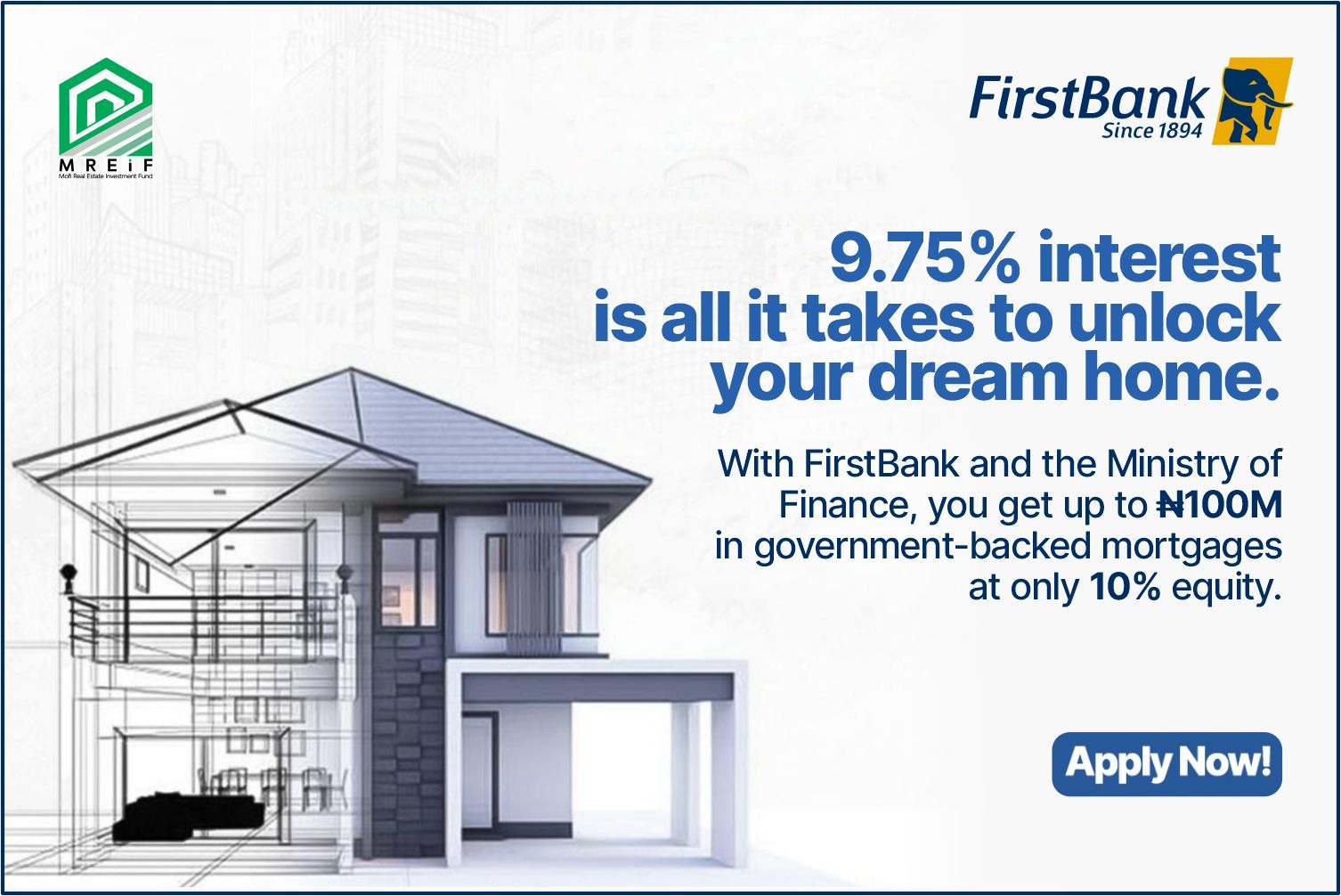 FirstBank MREIF Home Loan - First Bank of Nigeria
